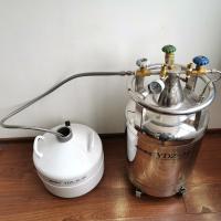China supplement cryogenic biological cooling system liquid nitrogen container YDZ 200 self pressure liquid nitrogen filling tank for sale