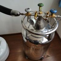 China YDZ-100 liquid nitrogen dewar nitrogen cylinder Self-pressurized cryogenic container manufacturer for sale