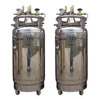 China 50liter ln2 container Self pressurized Refilling liquid nitrogen cooling system lines for DSC for sale
