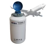 China Easy-to-Operate Small Nitrogen Tank Perfect for Dry Nitrogen Frozen Semen Transportation for sale
