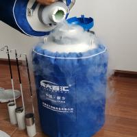 China 10/20/30liter artificial insemination liquid nitrogen storage semen tanks for fertility clinics for sale