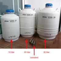 China 10/20/30liter artificial insemination liquid nitrogen storage semen tanks for fertility clinics for sale