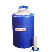 China 10liter farm frozen cells sample artificial insemination liquid nitrogen store semen tank for sale