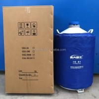 China liquid nitrogen dewar 100 liter liquid nitrogen tanks veterinary artificial insemination cryogenic semen tanks for sale