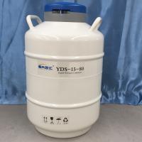 China YDS 15 80mm Cattle Semen Storage Tank 15L Liquid Nitrogen Container for Veterinarians for sale