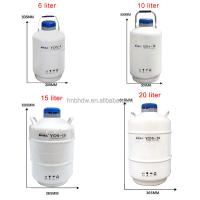 China YDS 15 80mm Cattle Semen Storage Tank 15L Liquid Nitrogen Container for Veterinarians for sale
