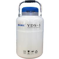 China Portable Semen Container 3L Vacuum Liquid Nitrogen Container for Cryogenic Storage for sale
