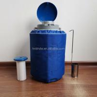 China 223*223*435 Wholes Liquid Nitrogen Tank YDH25 for International Frozen Semen Transfer for sale