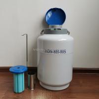 China wholesale new design cryogenic 8 YDH dry shipper Canine semen freezing dry shipper cx100 liquid nitrogen tanks for sale
