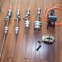 China veterinary liquid nitrogen pump liquid nitrogen withdrawal device with stainless steel hose for sale