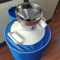 China YDS 3/6/10/15/20/30/35 Liter 50mm Stainless Steel Funnel for Pouring Liquid Nitrogen for sale