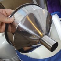 China YDS 3/6/10/15/20/30/35 Liter 50mm Stainless Steel Funnel for Pouring Liquid Nitrogen for sale