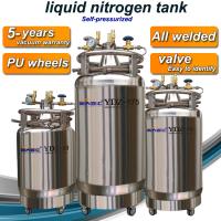 China Long Life and YDZ-50 Self-pressurized Liquid Nitrogen Tank for Cryogenic Dewar Vessel for sale