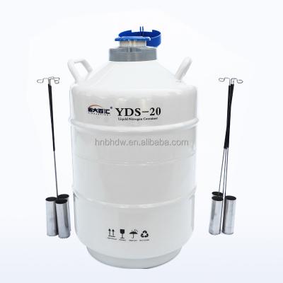 China Stainless Steel Canister for 20L Liquid Nitrogen Tank 38mm Diameter 120mm Thickness for sale