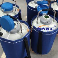 China 10liter 125mm tank frozen vaccine Liquid nitrogen frozen cells for chemotherapy for sale