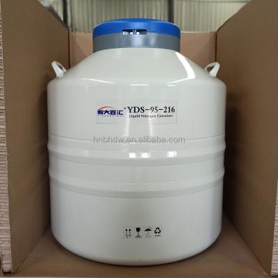 China 95liter liquid nitrogen container sample cryo dewar for liquid nitrogen freezer tissue vaccine storage for sale