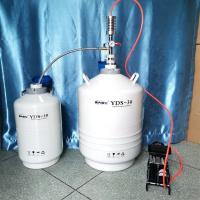 China Max Working Pressure MPa 0 MPa YDS ln2 Withdrawal Device Manual Pump for PTFE Milling Tank for sale