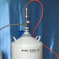 China Max Working Pressure MPa 0 MPa YDS ln2 Withdrawal Device Manual Pump for PTFE Milling Tank for sale