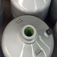 China Storage liquid nitrogen insulation barrel  30liter smooth mouth liquid nitrogen tank flask for sale