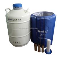 China Medium-Sized 20L LN2 Liquid Nitrogen Semen Storage Flask for Veterinary AI Specialist for sale