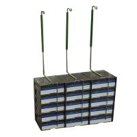 China 4/5/6 Layers LN2 Container Freezing Rack for 900pcs Cryovial Frozen Sample Cryotube Box for sale