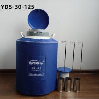 China agricultural and forestry large diameter 125/210mm container  ultra-low temperature  seeds storage liquid nitrogen tank for sale