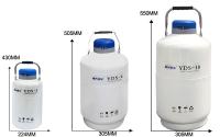 China farm artificial insemination 3l 6L Liquid Nitrogen tank storage field flask Semen reservoir with cover for sale