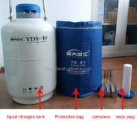 China 20l Frozen Embryos bovine semen storage liquid nitrogen tank for safely preserved for sale