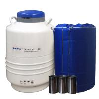 China Wholesale 35l liquid nitrogen canister yds-35-125 Large diameter Liquid Nitrogen tank for sale