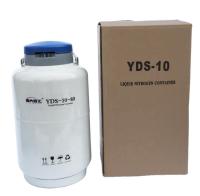China no pressure static nitrogen 10 liter container liquid for animal nitrogen semen liquid storage jar for sale