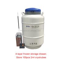 China livestock improvement 20 liter nitrogen tank for semen frozen embryo tank for sale
