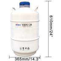China livestock improvement 20 liter nitrogen tank for semen frozen embryo tank for sale