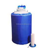 China freezing 6/10liter liquid nitrogen tank artificial insemination storage for frozen semen dogs for sale