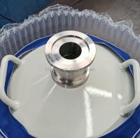 China LAB35 /LAB50 storage KF50 interface Small caliber liquid nitrogen container for liquid nitrogen distribution for sale