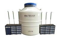 China animal hospital frozen cells storage 95liter 216mm liquid nitrogen tank for blood sample storage tank for sale
