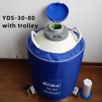 China Frozen embryos animal semen storage container unit 30 litr semen tank for sale