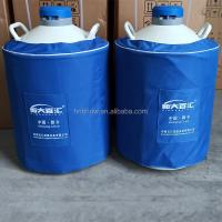 China Double Vacuum 20L 30L Liquid Nitrogen Tank for Bovine Semen Storage at Affordable for sale
