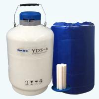 China Frozen Bovine Sperm Distribution 6liter animal semen storage tank for sale
