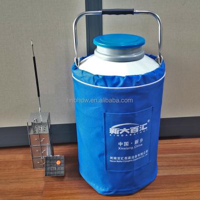 China Low Temperature Chemical Industry Aerospace Frozen Semen Tank with 10 Liters Capacity for sale
