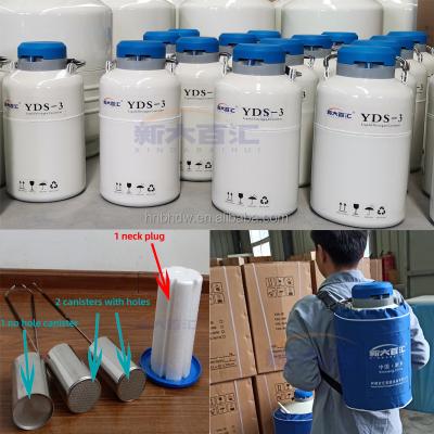 China Improving Capacity 8/10/25/30/47 Liters Nitrogen Container for Animal Husbandry Needs for sale
