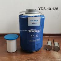 China freezing cryogenic hardening 10liter 125 liquid nitrogen tank for improving metal part performance for sale