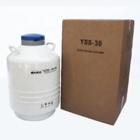 China farm dewar container cryogen YDS 30 liter frozen embryo tank for artificial insemination for sale