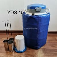 China cheap wholesale liquid nitrogen 6 litets container nitrogen liquid flask 20 liter frozen semen storage container price for sale