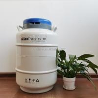 China YDS-15 80mm Liquid Nitrogen Dewar Seman Tank Storage 20L Insemination Tank Long Life for sale