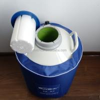 China YDS-15 80mm Liquid Nitrogen Dewar Seman Tank Storage 20L Insemination Tank Long Life for sale
