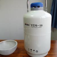 China custom private label wholes DIY artificial insemination train YDS 3/6/10/20/30/35 sperm shipping tank for sale