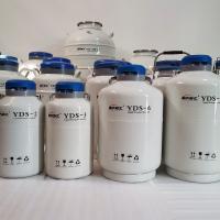 China Frozen Semen Liquid Nitrogen Container YDS3/6/10/20/30/35 Insemination Tank for Dairy Cows for sale