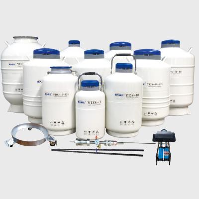 China 30L Cryogenic Dewar Lab Folding Lid and Smart Rack Cryoboxes for Storage or Transport for sale