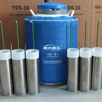 China Farm Yds Nitrogen Bucket Dewer Liquid Nitrogen Semen Tank Cryo Canisters for Veterinary for sale