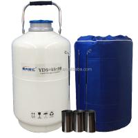 China Easy to Operate 11L Capacity Farm Angus Bull Sperm Tank Vacuum Semen Storage Container for sale